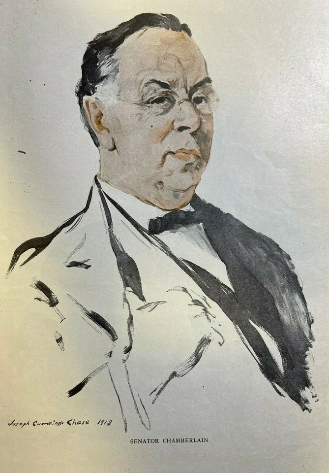 1918 Senator George Chamberlain Congressman Swagar Sherley Senator ...