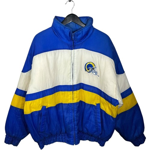 Vintage St. Lous Rams Full Zip Puffer Jacket | eBay