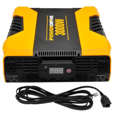 PowerDrive 3000 Watt Power Inverter Bluetooth Remote Capable PD3000 | eBay