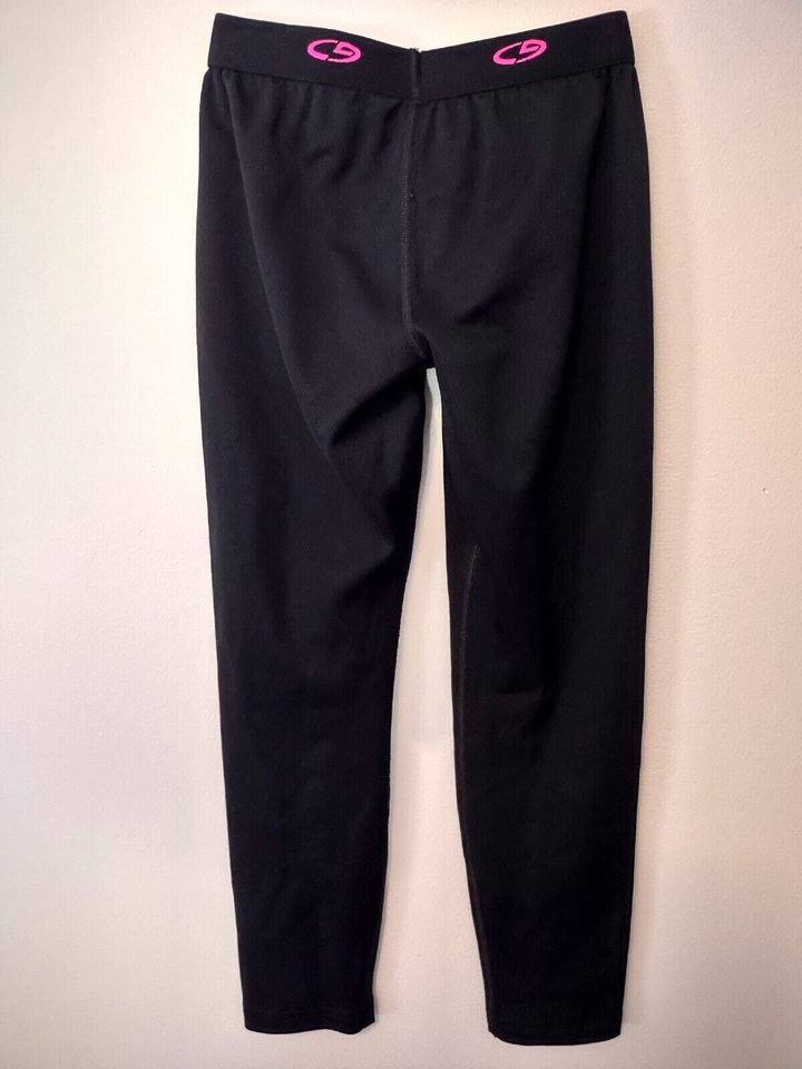 Champion G9 Girls Pink Black 2-pc Pants Top Athletic Layering Set S ...