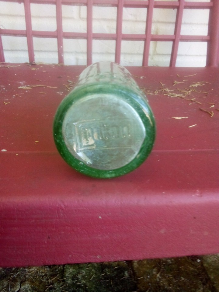 RARE LINTON BOTTLING CO. SODA BOTTLE LINTON,INDIANA GREEN TINT | eBay