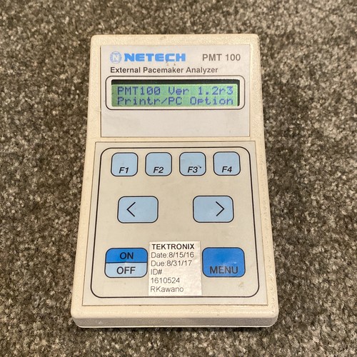 Netech PMT 100 Digital Handheld External Pacemaker Analyzer Test Unit ...