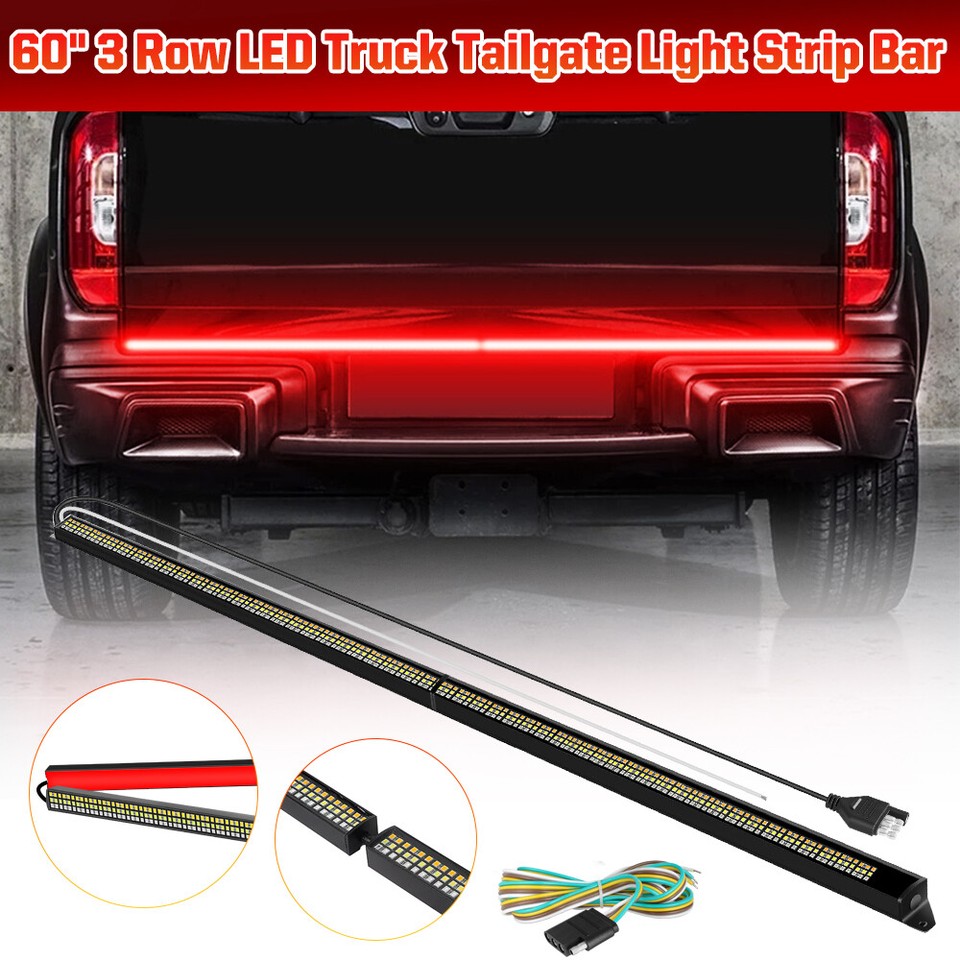 For Ford F-150 F150 XLT 60" LED Tailgate Light Strip Bar Brake Turn ...
