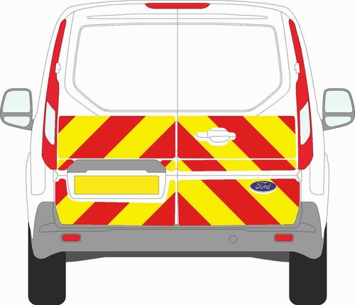 FORD TRANSIT CONNECT 2013+ VAN 1/2 CHEVRON KIT PRISMATIC CHAPTER 8 ...