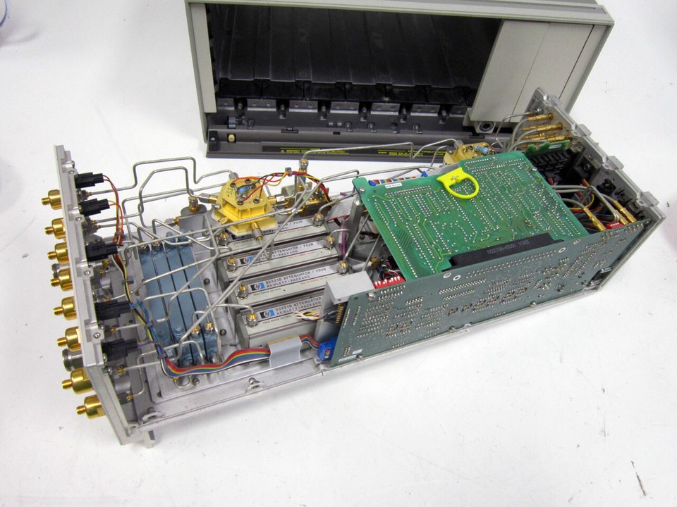 HP 85110L 2 GHZ PULSED RF S-PARAMETER 70001A TEST SET WITH OPTION K08 ...