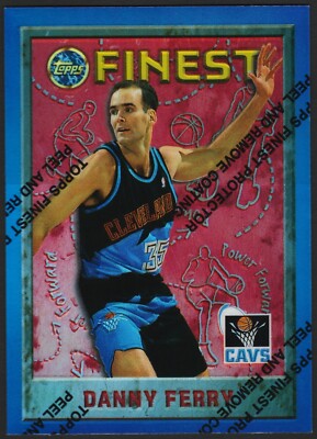 Danny Ferry 1995-96 Topps Finest Refractors #225 Cleveland Cavaliers 🔥 ...