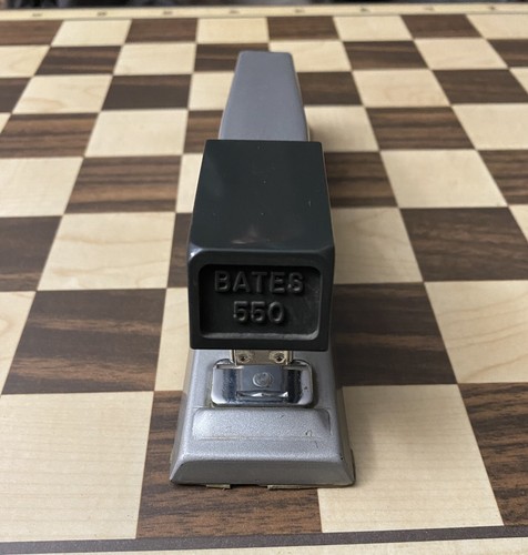 Vintage Stapler BATES MODEL #550 MADE IN THE USA | eBay