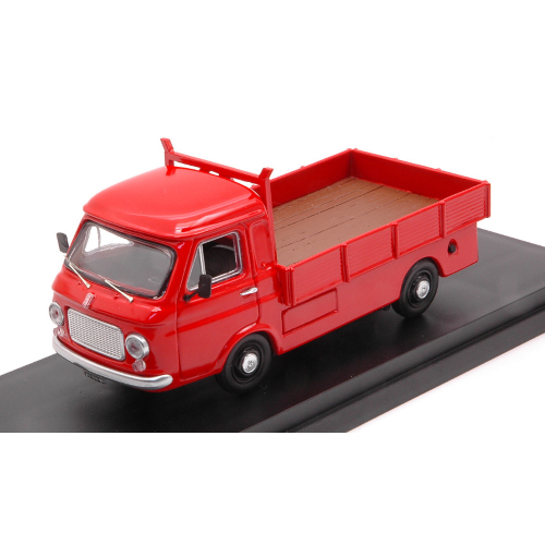 FIAT 241 LIGHT TRUCK VERSIONE ALLARGATA 1968 RED 1:43 Rio Auto Stradali ...