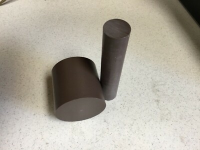 3/4” Dia Delrin AF Brown Acetal Plastic Rod-Priced Per Square Foot- Cut ...