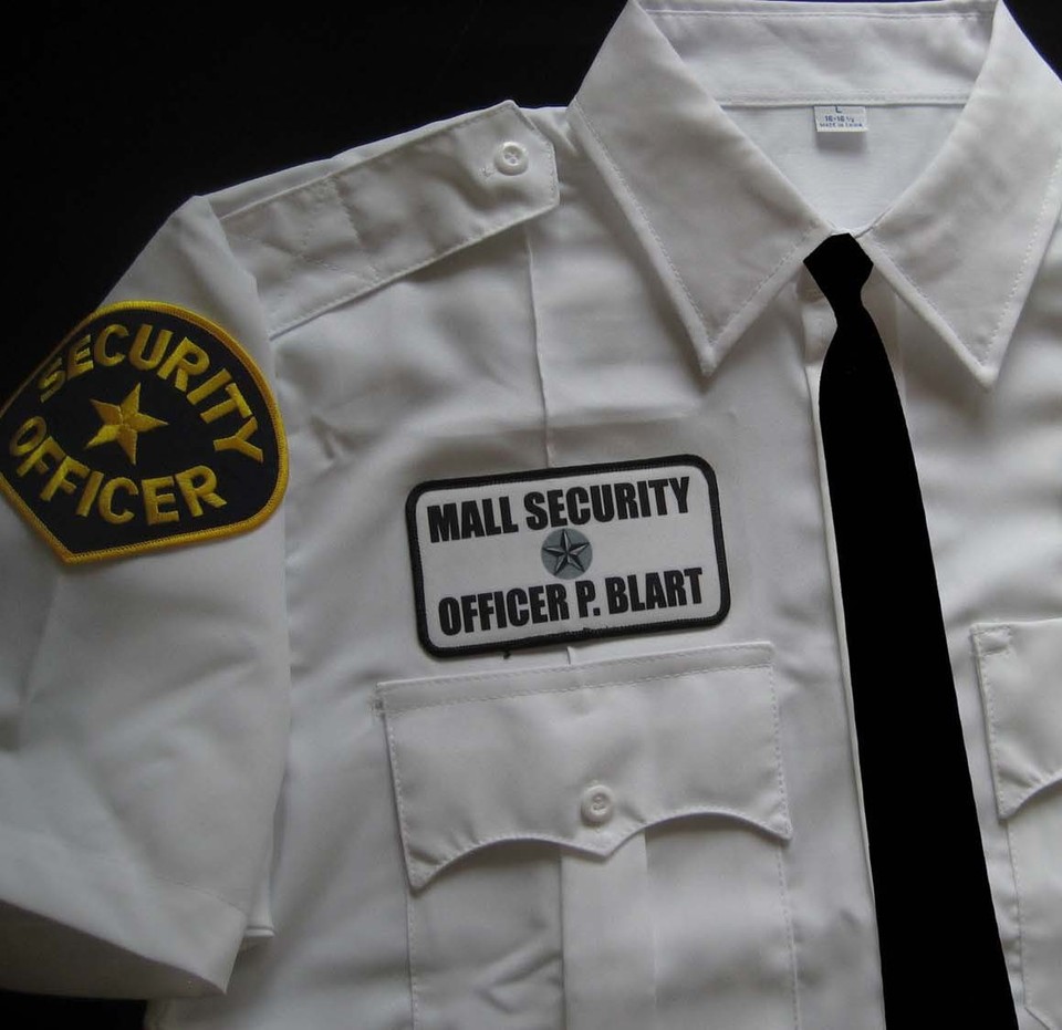Paul Blart: Mall Cop HI QUALITY SHIRT COSTUME Patches Tie Halloween ...