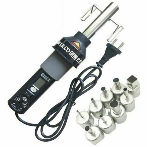 110V/220V Hot Air Soldering Tool Nozzles LCD Plastic Welding Torch Gun ...