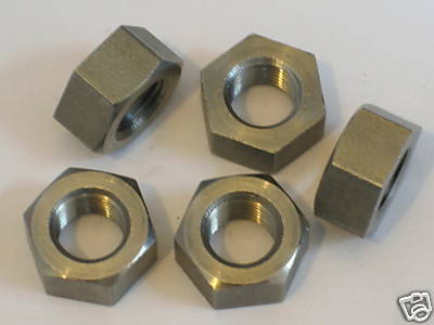 5 nuts CEI 1/4 x 26 tpi fine Stainless Steel nut Triumph Norton BSA | eBay