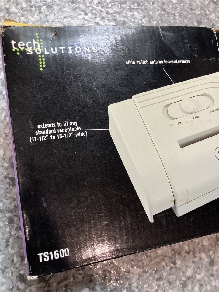 Tech Solutions Paper Shredder. Shredder And Box Only. | eBay