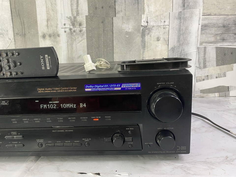 Sony 660 Watt 7.1 Stereo Receiver w/Remote Bundle (STR-DE895) | eBay