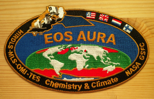 NASA Northrop Grumman EOS AURA Satellite Launch Patch | eBay