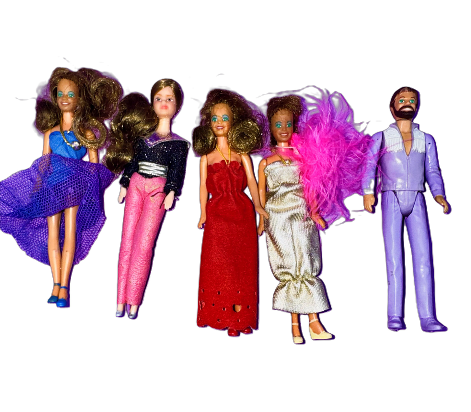 Vintage 1981 Kenner GLAMOUR GALS Fashion Doll Showplace Case & 18 Dolls ...