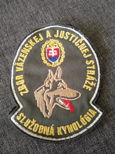 Original Patch from uniform Slovak Corps of Prison and Judicial Guards ...