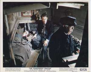 COUNTERFEIT TRAITOR original 1962 color lobby photo WILLIAM HOLDEN ...