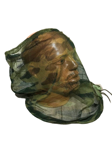 Russian Army Original ANTI-MOSQUTO Face Mask mesh fabric FLORA VSR Army ...