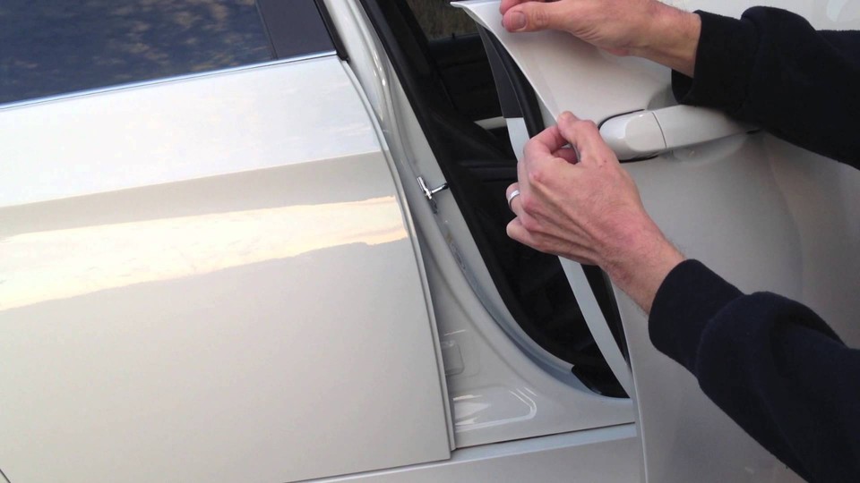 3M 2 Door Car Edge ANTI Scratch Guard Trim Paint Chips Protector CLEAR ...