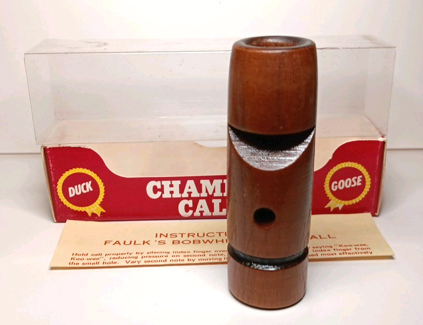 Vintage Faulk's Quail Call Q-20 In Box Papers | eBay