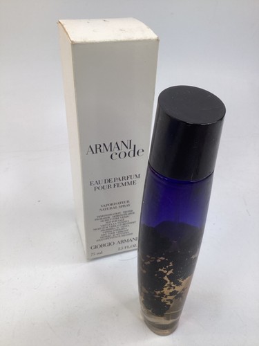 Giorgio Armani Code Pour Femme Eau De Parfum EARLY Batch 2.5 Oz | eBay