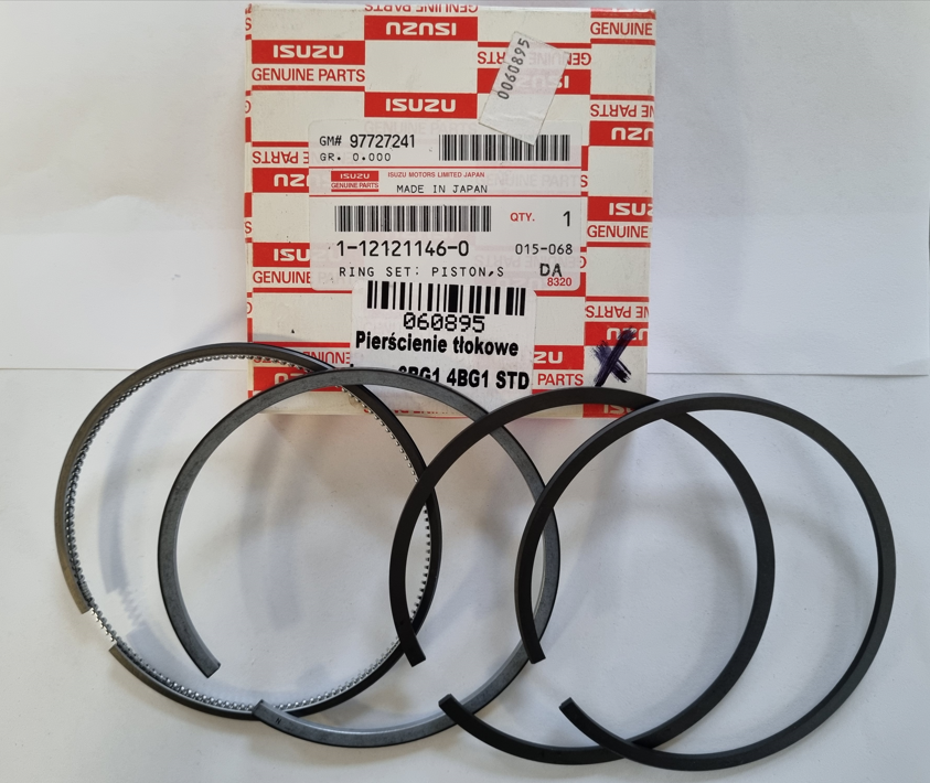 Isuzu 6BG1 4BG1 Original Piston Rings ORGINAL 1-12121-146-0 ...