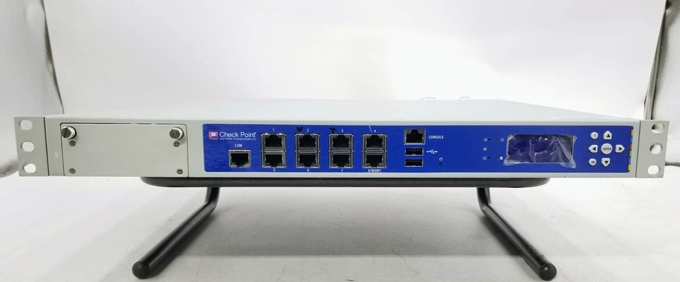 CHECK POINT 12200 8 PORT GIGABIT SECURITY APPLIANCE FIREWALL | eBay