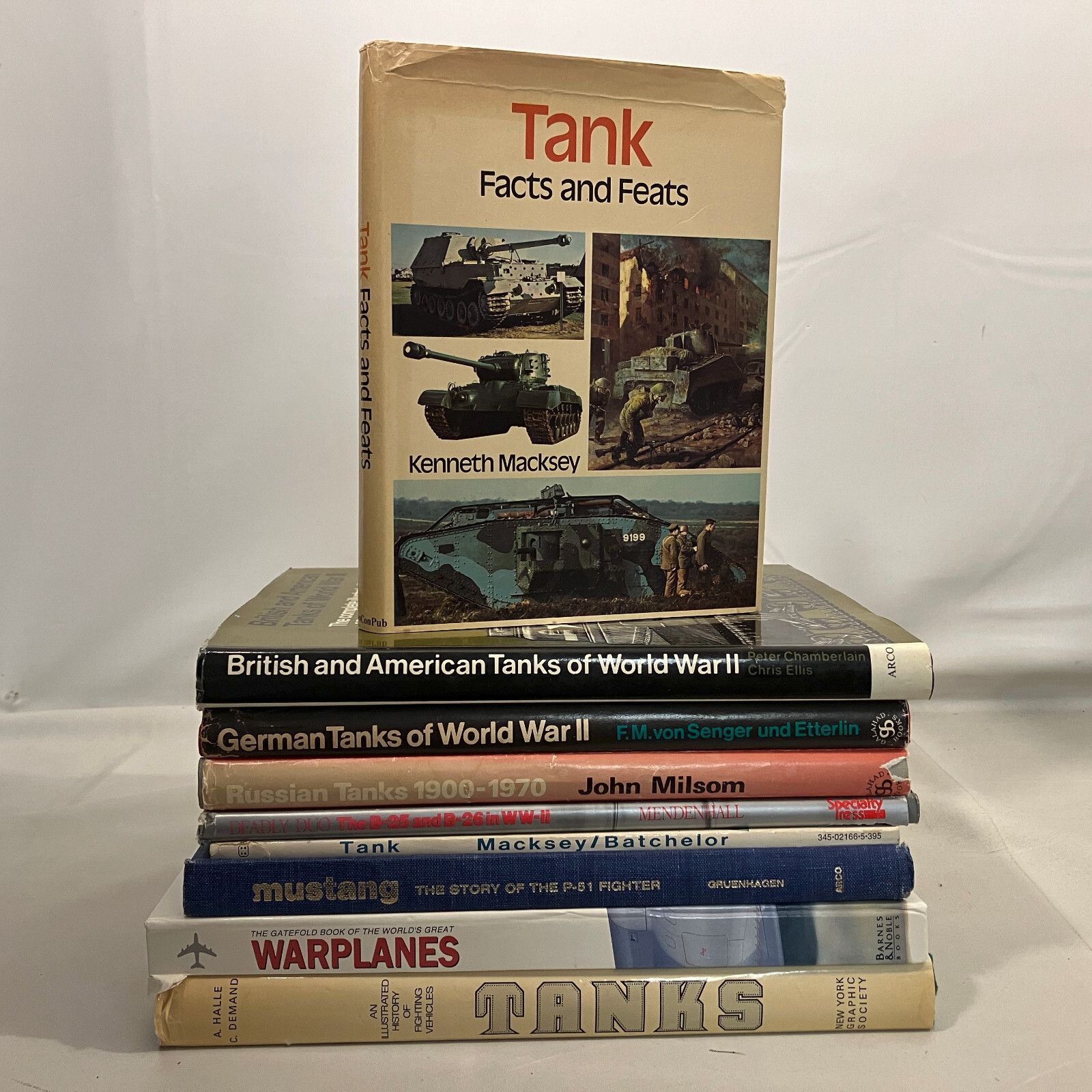 Misc Military Vehicle Lot of 9 Tanks Airplanes World War II WWII ...