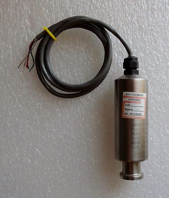 ANDERSON INSTRUMENT MSP 210-A2 STAINLESS STEEL SANITARY PRESSURE SENSOR ...