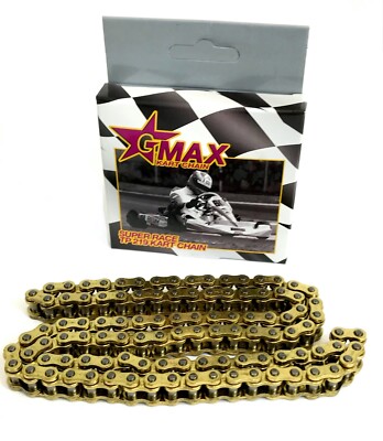 118 Link Gmax Kart Chain Gold - TKM Rotax Max X30 Cadet Iame ...