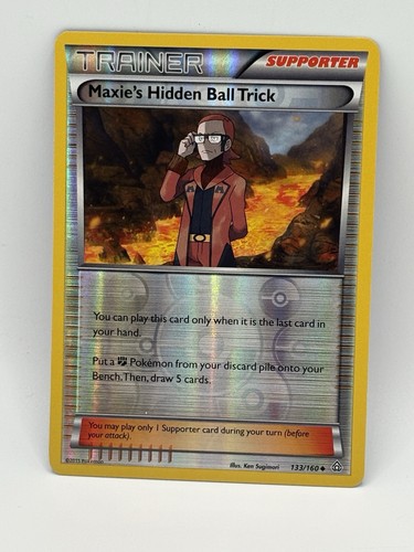 Maxie's Hidden Ball Trick 133/160 XY-Primal Clash Reverse Holo | eBay