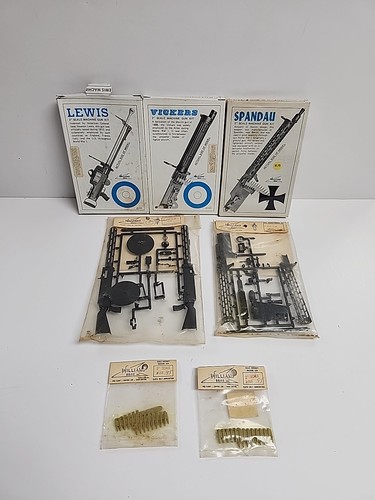 William Bros. Ammo Belts, Vickers, Lewis, Spandau X 2, & Parabellum ...