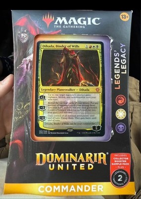 Dominaria United Commander Deck - Legends' Legacy MTG Brand New Sealed ...