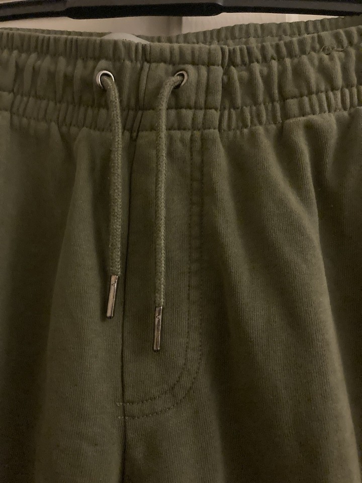 100% Cotton Khaki Joggers With Pockets - Size Large 92-97cm / 36-38 ...