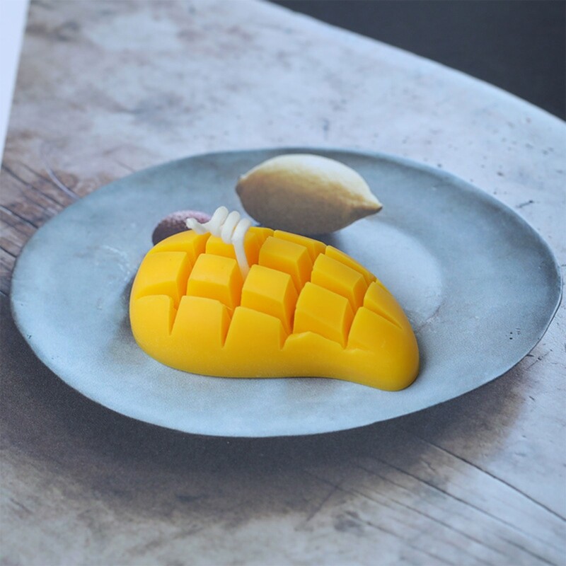 Mango-Shape Chocolate Mousse Dessert Baking Mold Jelly Ice Cream Cake ...