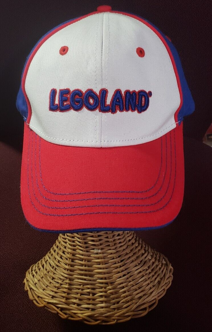 Lego Land Legoland theme Park Baseball Cap Hat Red Wh… - Gem