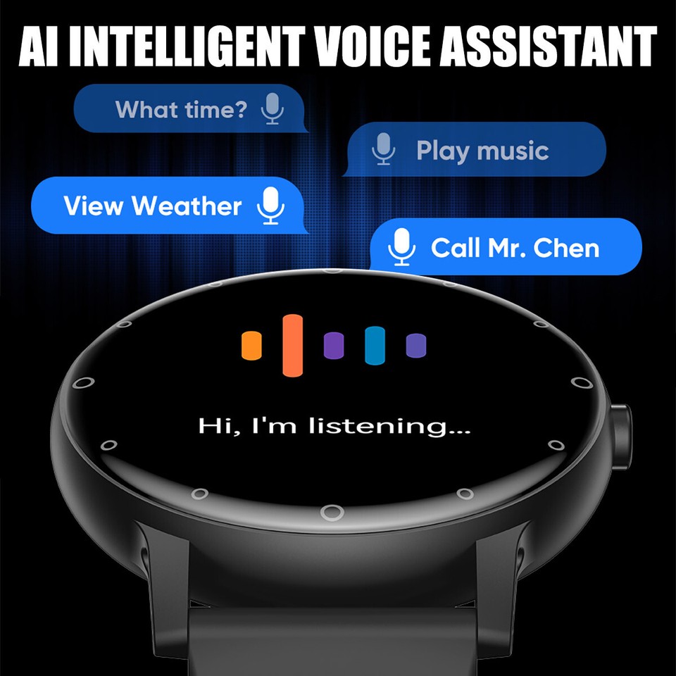 Smart Bluetooth S88 Watch Mens Women Fitness Tracker Sleep Watch For ...