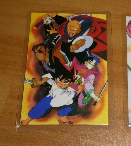 YAIBA RARE LAMINATED CARDDASS RAMI CARD CARTE 100 0294B MOVIC NM | eBay