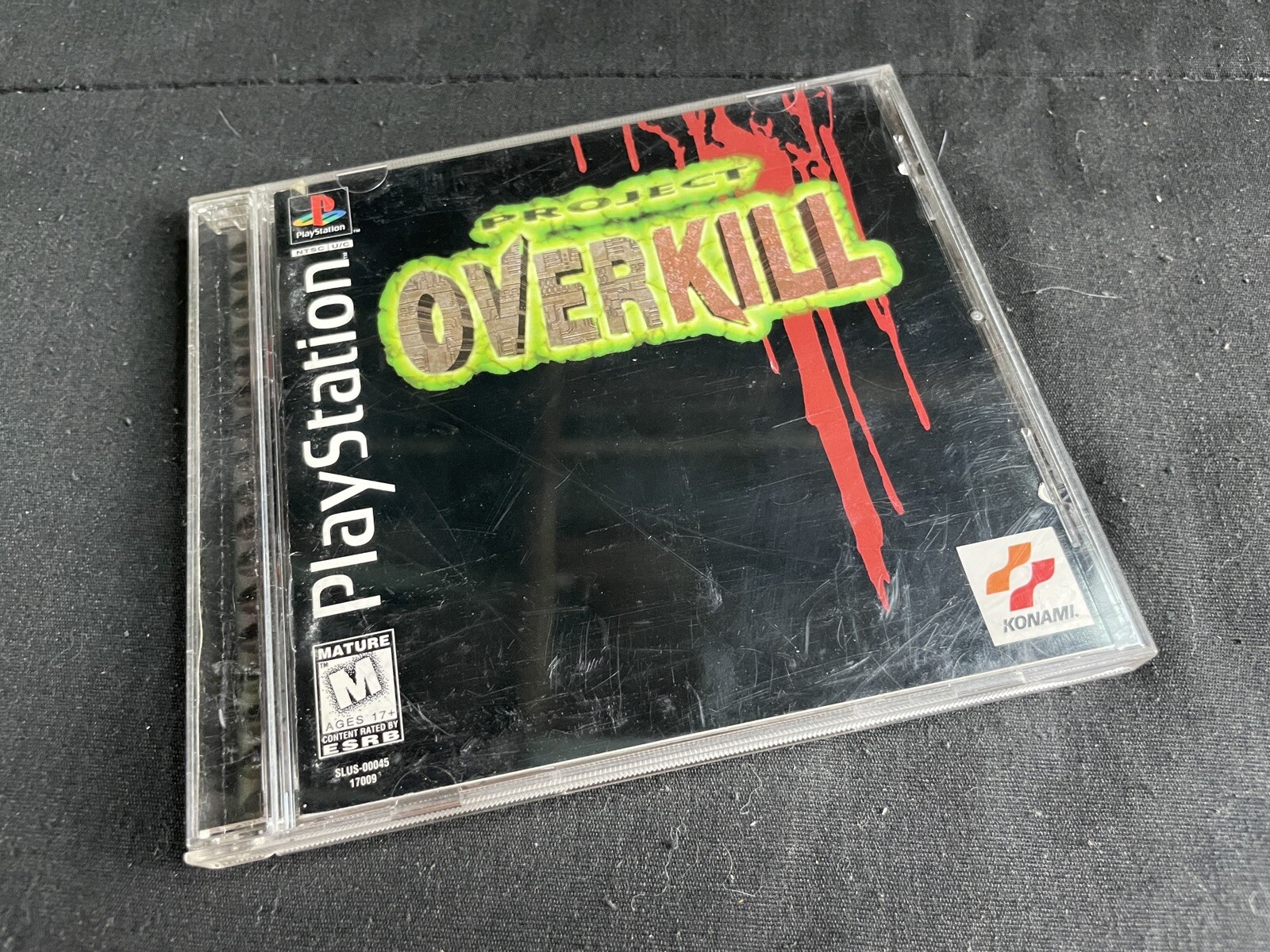 Project Overkill (PS1, Sony PlayStation 1, 1996) - COMPLETE | eBay