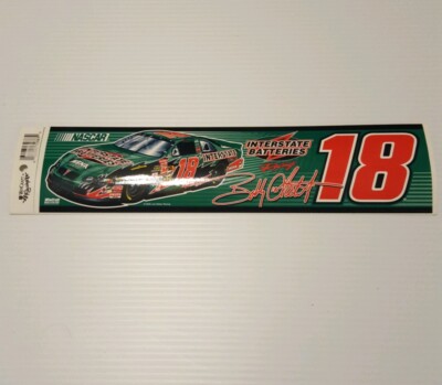 #18 BOBBY LABONTE NASCAR Vintage Team Bumper Sticker (1990's) Decal ...