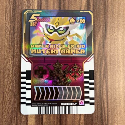 Kamen Rider EX-AID Muteki Gamer Gotchard Ride Chemy Card Phase 03 RT3 ...