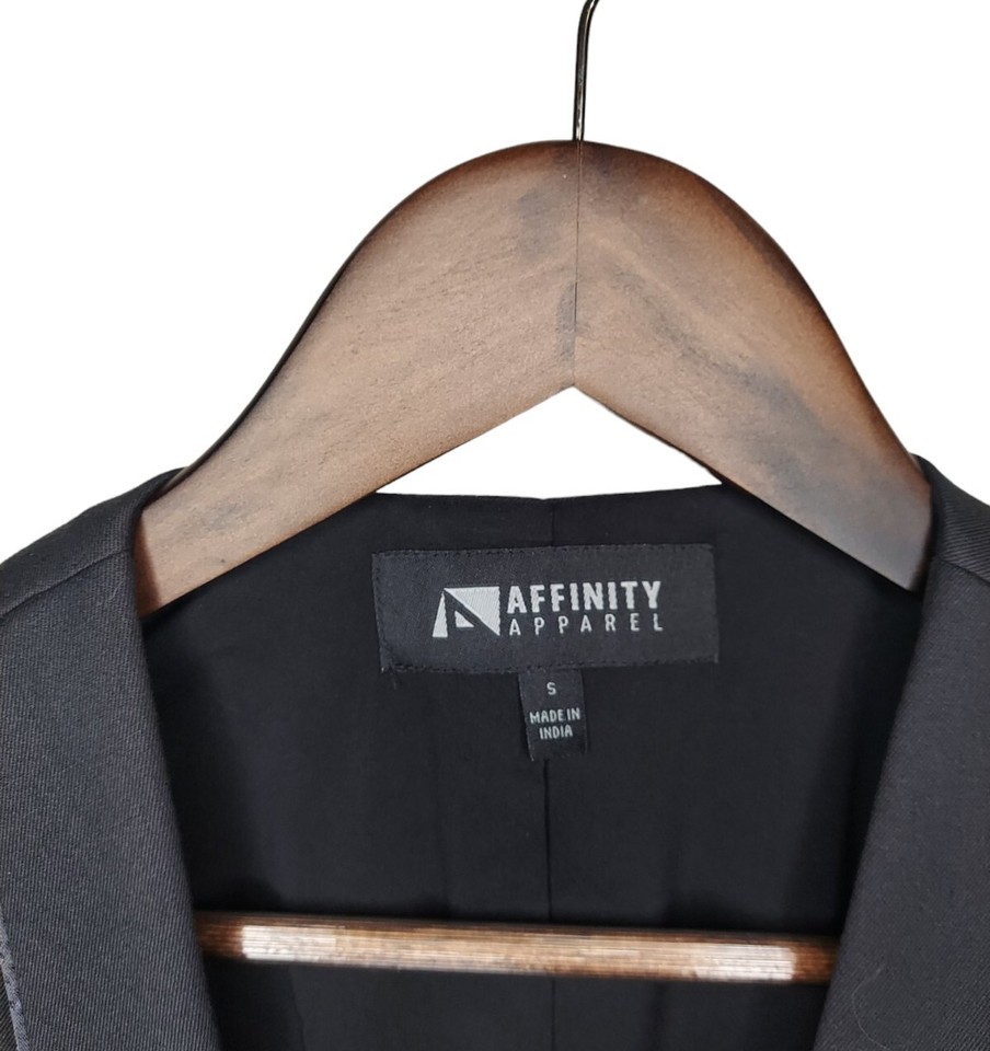 Affinity Apparel Women's Vest New Dark Gray Slate Formal Wear Size ...