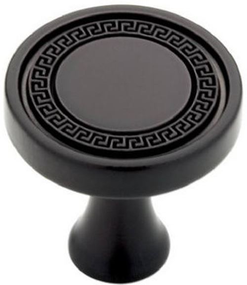 1-1/4" Greek Key Knob Rubbed Bronze | eBay