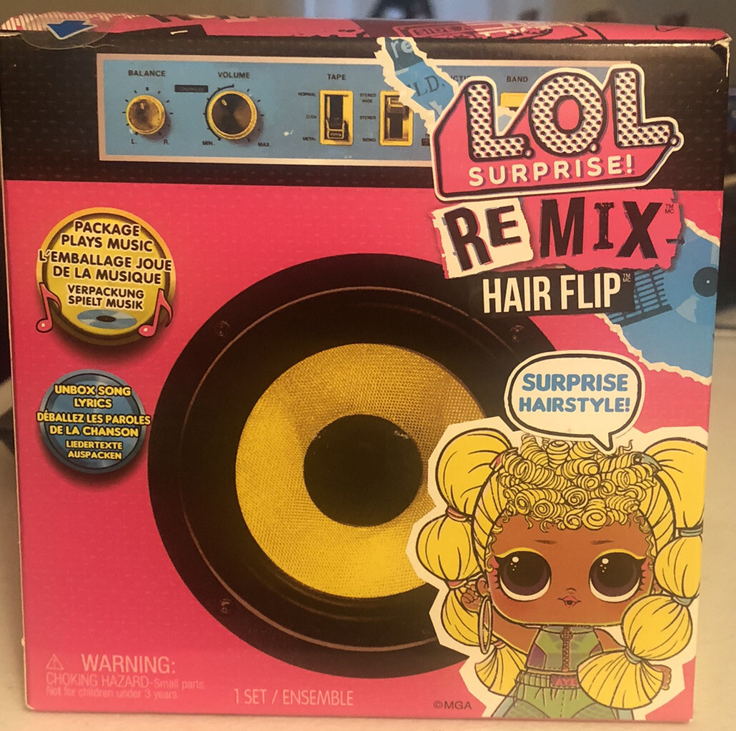 LOL Surprise Remix Hair Flip Dolls - 15 Surprises with Hair Reveal ...