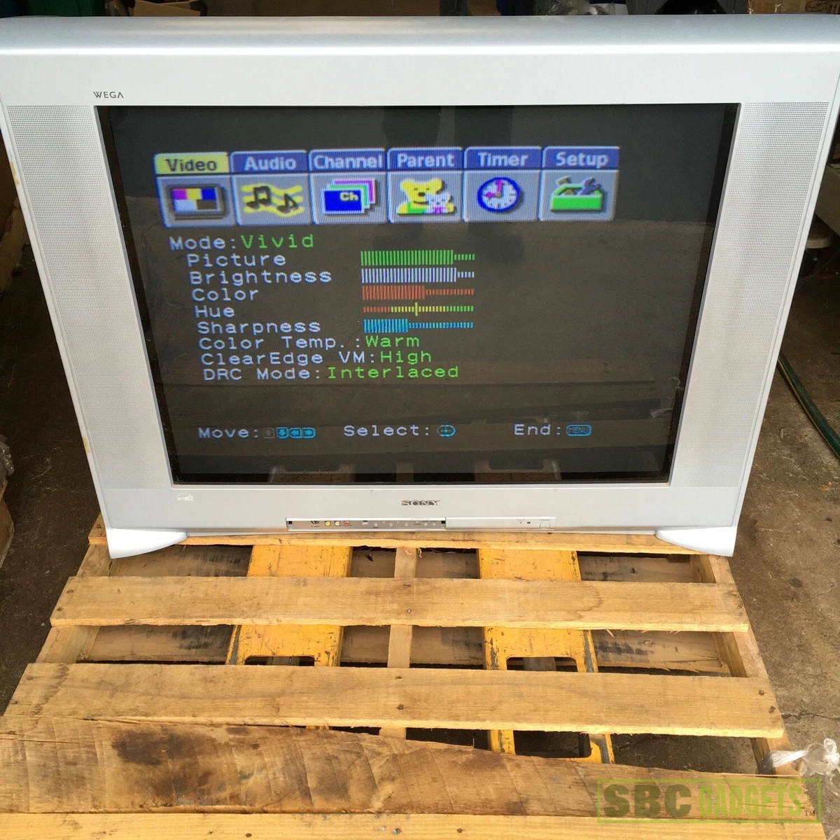 Sony Wega Crt Tv