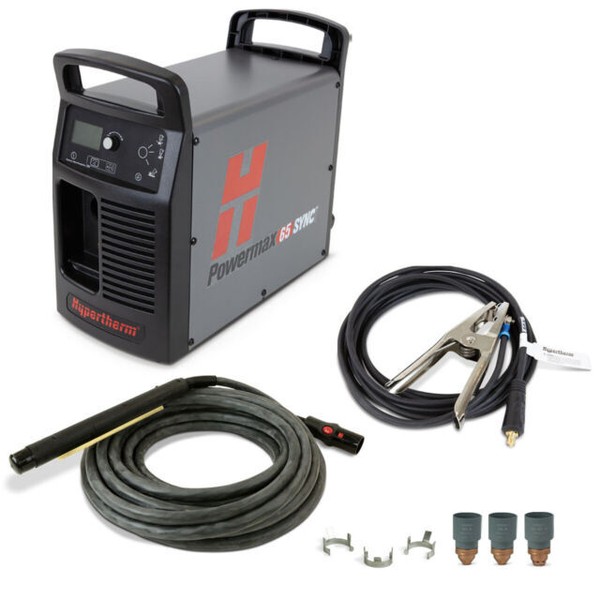 Hypertherm 083349 Powermax 65 Plasma Cutter with CPC Port 25' Machine ...