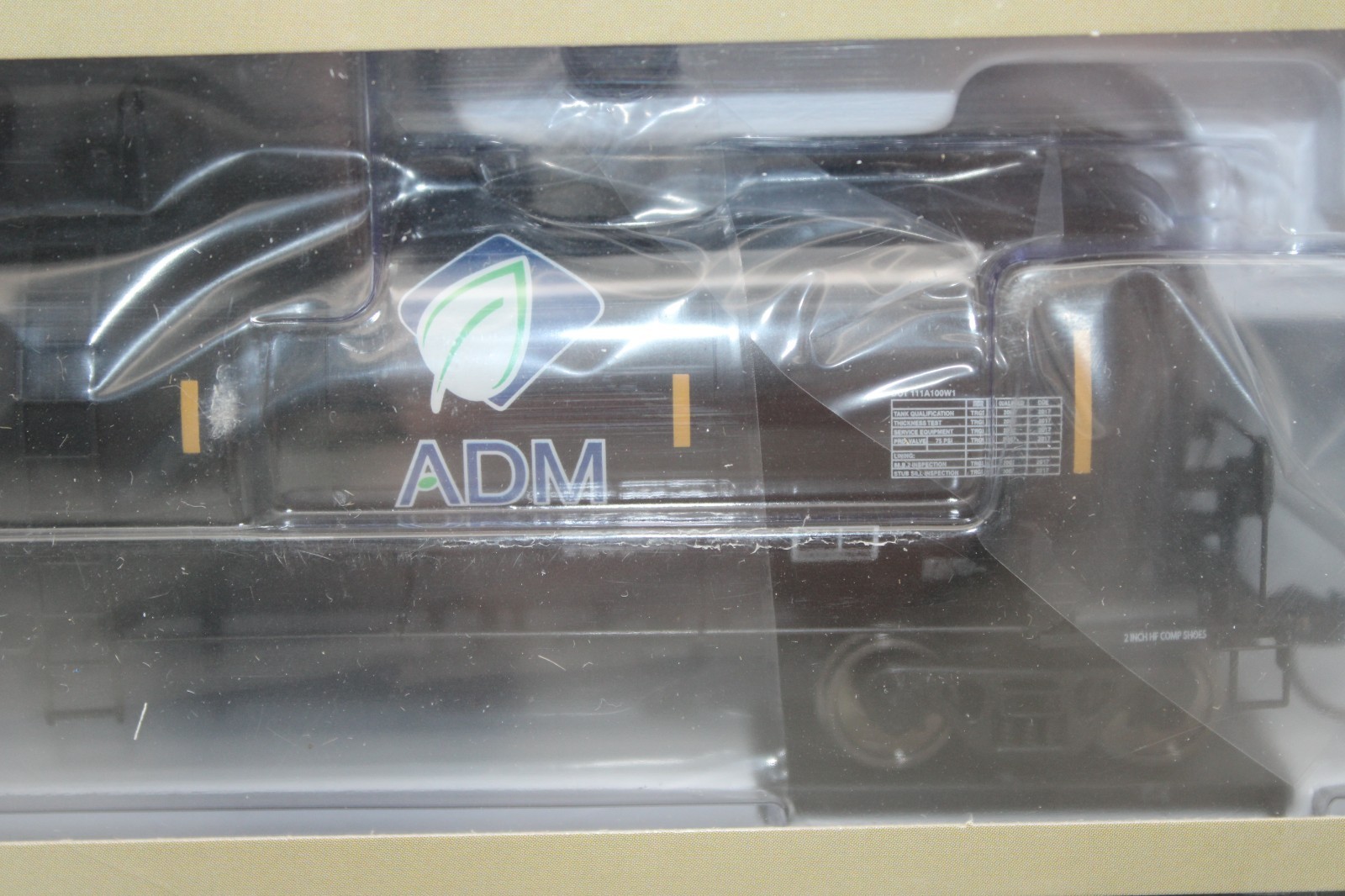 Walthers Platinum HO Scale ADMX ADM Leaf Logo Trinity 30,145 Gallon ...