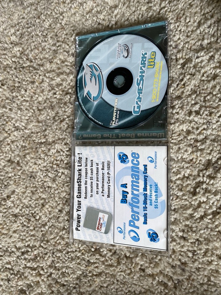 GameShark Lite for Sony PlayStation 1 (PS1 PsOne ) AUTHENTIC TESTED ...