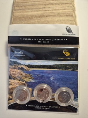 2012 Acadia America the Beautiful Quarters 3-Coin Set | eBay